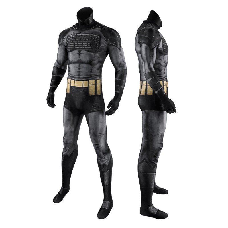 Bruce Thomas Wayne Black Jumpsuit Absolute Bat Cosplay Costumes - CCosplay